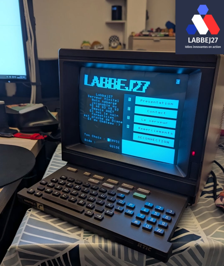 LABBEJ27 Minitel serveur - Labbej.fr